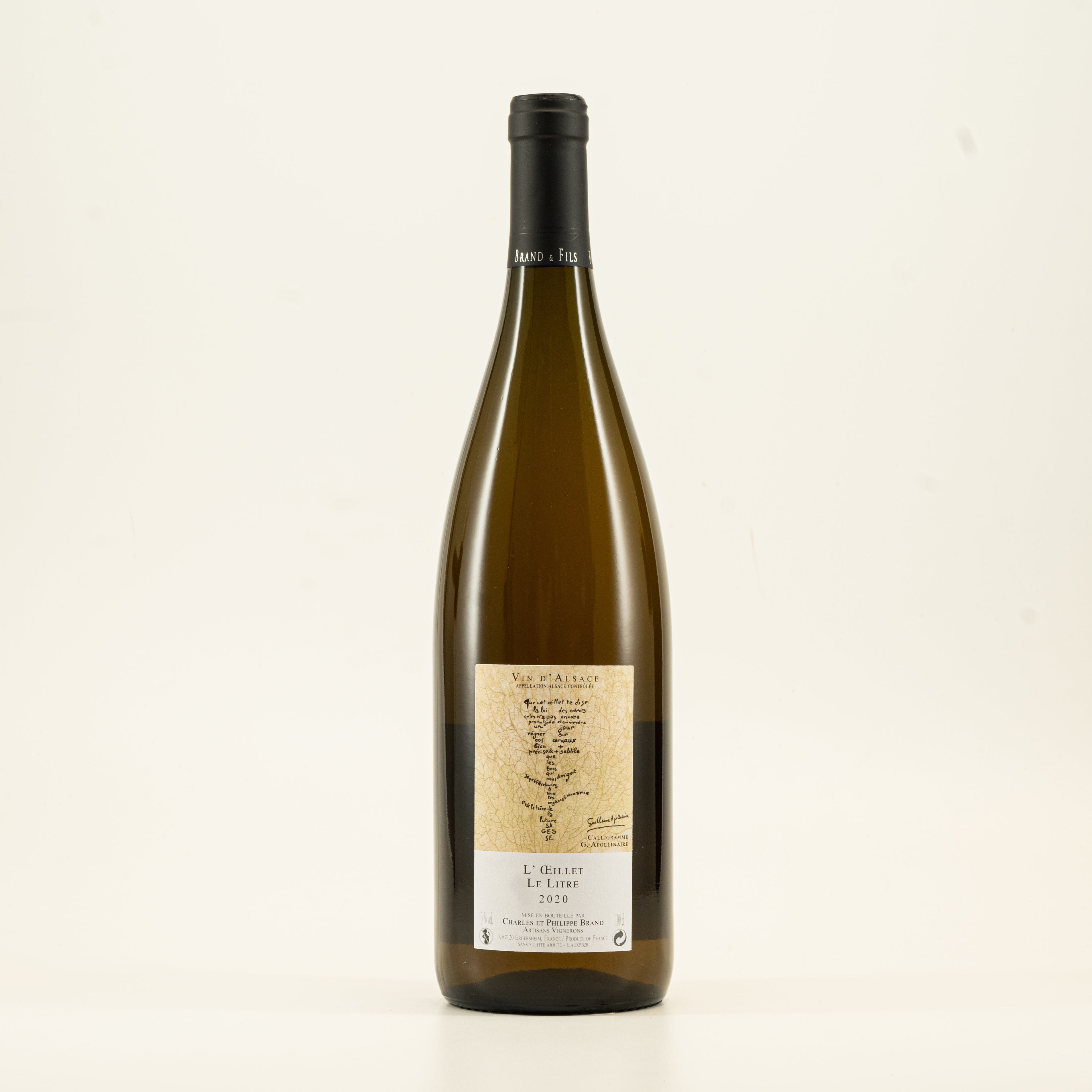 Domaine Brand & Fils | l'Oeillet 2020 - Racine Wines Co.